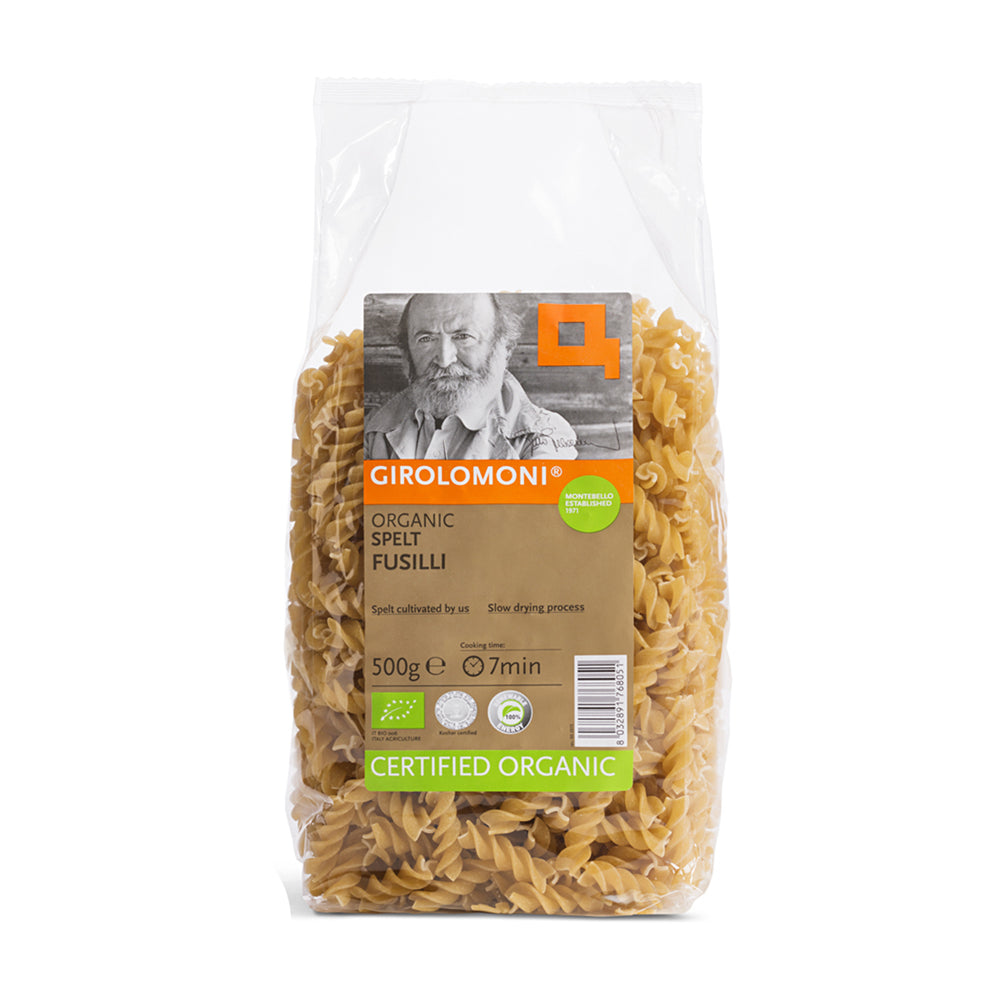 Fusilli Spelt - Girolomoni 500g | Garden Organics